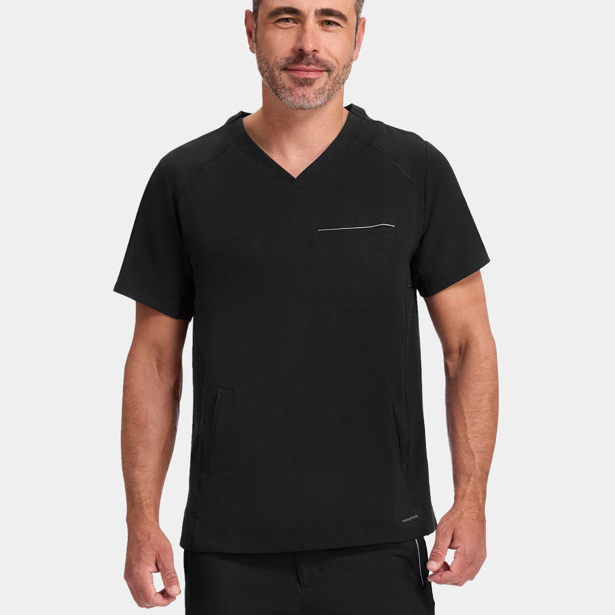 Casaca Sanitaria Steven 360 - Negro – Happythreads